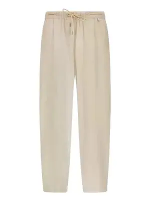 Herno Drawstring Waist Trousers - Neutrals