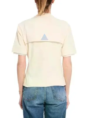 Moncler Crew Neck T-shirt - Neutrals
