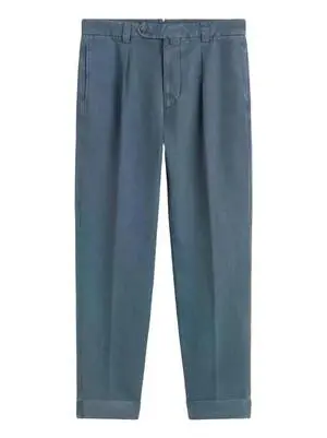 LES HÉRITIERS Bellver Pleated Trousers Blue