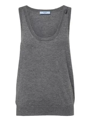 Prada Cashmere Sweater Vest - Grey