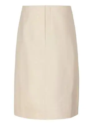 LESS LESS Sequin-Embellished A-Line Skirt