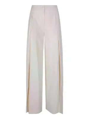Emporio Armani Wide-leg Trousers - Neutrals