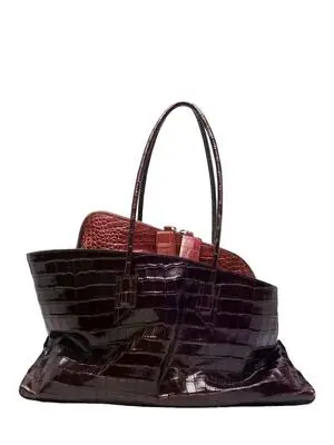 Attico La Passeggiata Medium Tote Bag Red