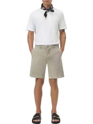 Closed Tailored Chino Shorts With Side Pockets - Neutrals