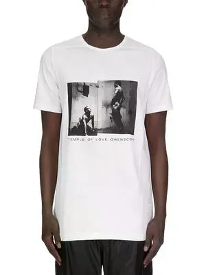 Rick Owens Graphic-print T-shirt - White