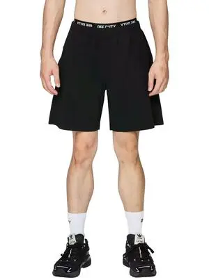 OFF DUTY Logo-print Track Shorts - Black