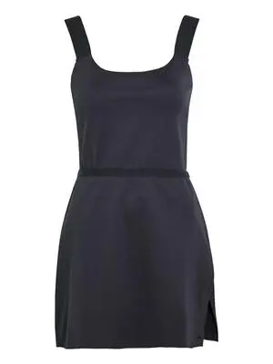 SPENCE Court Piqué Ponte Mini Dress - Navy