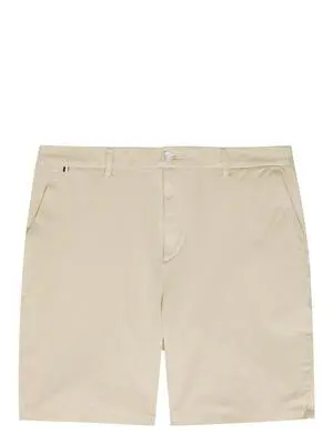 BOSS Stretch-Cotton Shorts Grey