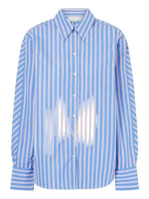 DESTREE DESTREE Gahee Striped Cotton-Poplin Shirt