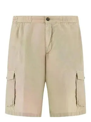 Paul & Shark Cargo Bermuda Shorts - Neutrals