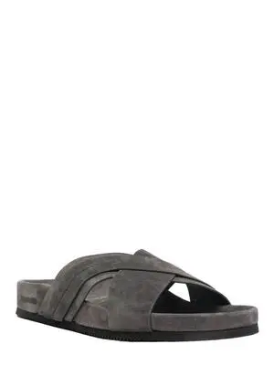 TOM FORD Crisscross Strap Sandals - Grey