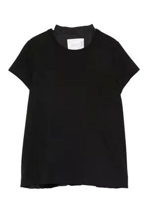 Sacai Chest-pocket T-shirt - Black