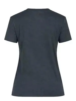 Max Mara S Max Mara Crystal Embellished T-Shirt Blue