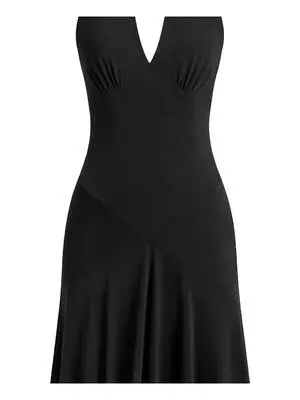 MICHAEL KORS Halter Neck Midi Dress