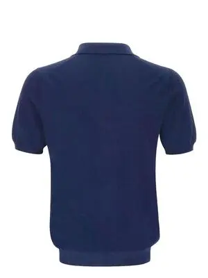 GRAN SASSO Polo-collar T-shirt - Blue