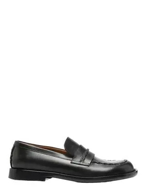 THE ANTIPODE Lorence Leather Loafers - Black