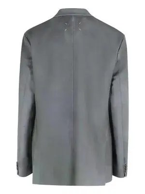 MAISON MARGIELA Single-breasted Blazer - Grey