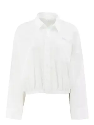 MOTHER Scrunchie Frenchie Shirt - White