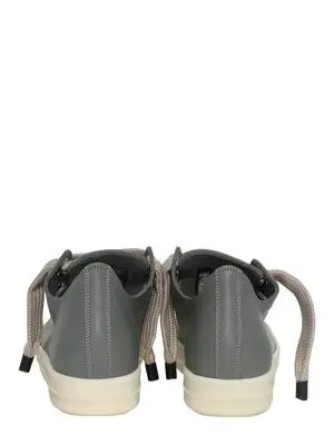 Rick Owens Jumbo Lace Washed Indigo Sneakers - Blue
