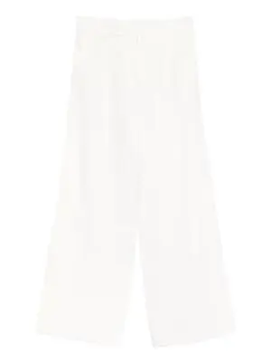 Calvin Klein Wide-leg Trousers - Neutrals