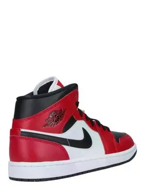 Nike Jordan 1 Mid-top Sneakers - Red