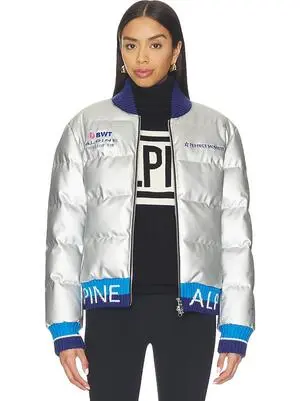Perfect Moment Silverstone Bomber Jacket - Metallic Silver