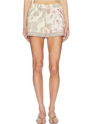 HEMANT & NANDITA HEMANT AND NANDITA Waist Elasticated Shorts