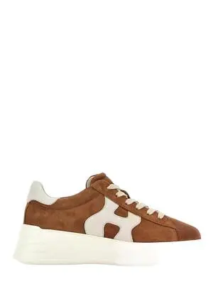 Hogan Hogan Rebel Platform Sneakers Brown