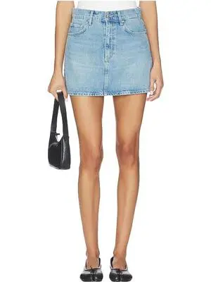 Paige Bobbie Skirt In . Also - Blue
