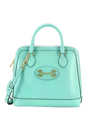 Gucci Gucci Horsebit 1955 Top Handle Bag Green
