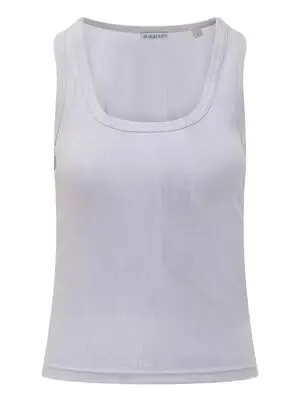 Burberry Ribbed Knit Tank Top - Purple