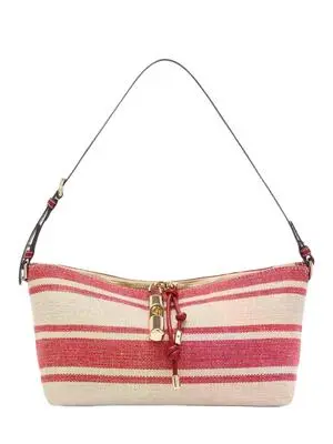 Furla Debby Striped Shoulder Bag - Red