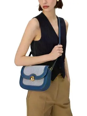 Furla Mini Moonlight Crossbody Bag - Blue