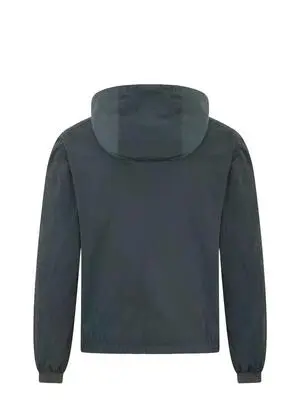 MOORER Hooded Zip Jacket - Blue