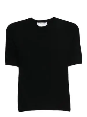 Max Mara Max Mara Ottano Short-Sleeve T-Shirt Black