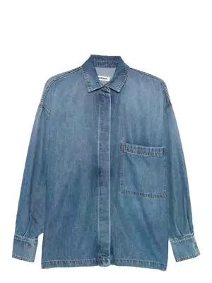 DARKPARK Denim Shirt With Chest Pocket - Blue