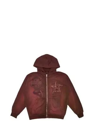 TRAVIS SCOTT Cactus Jack Fanatics 2025 'rep Your City' Houston Hoodie - Brown