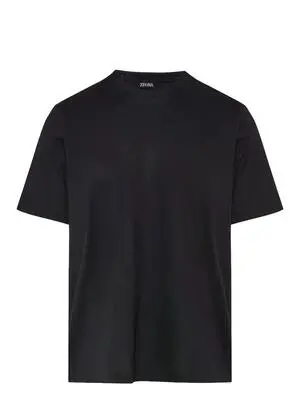 Zegna Crew-neck T-shirt - Blue
