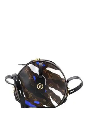 LOUIS VUITTON Boite Chapeau Souple Bag Limited Edition Lol League Of Legends Monogram Canvas Mm Crossbody Bag - Brown