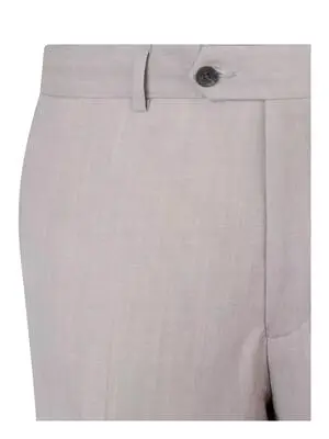 Brooks Brothers Virgin Wool Trousers - Grey