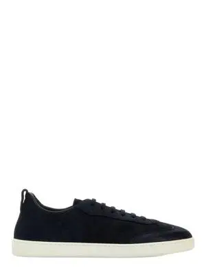 Church's Navy Lace-up Low Top Shoes - Blue
