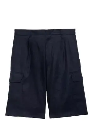 Tagliatore Cargo Pleated Trousers - Grey