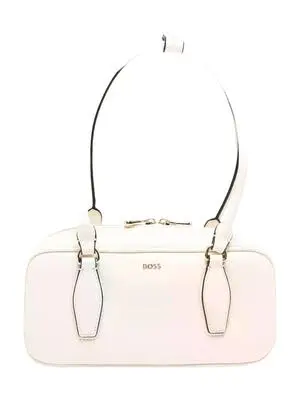 BOSS Sandy Zip Shoulder Bag - Neutrals