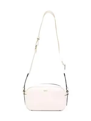 BOSS Mini Shoulder Bag With Logo Lettering - Neutrals