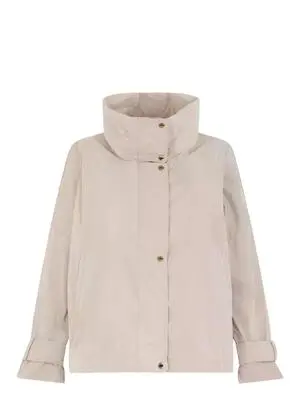 MOORER High-neck Jacket - Neutrals