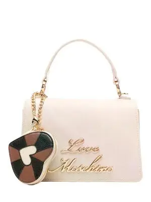 MOSCHINO Love Moschino Heart Charm Tote Bag