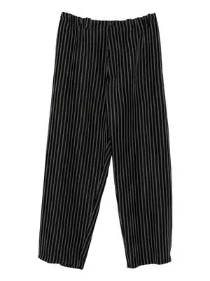 WILLY CHAVARRIA Toluca Stripe Trousers - Black