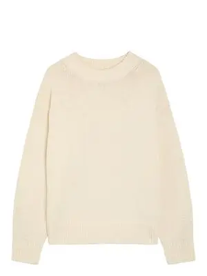 REFORMATION Cotton-knit Jumper - Beige