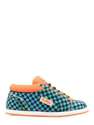 PDF Sk8 Chequered Lace-up Sneakers - Blue