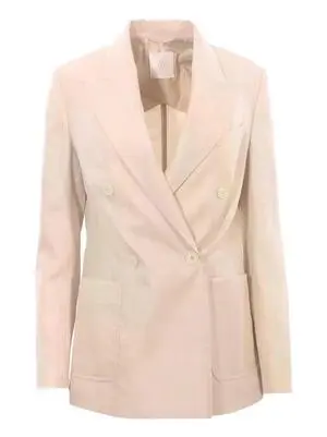 Eleventy Double-breasted Blazer - Neutrals